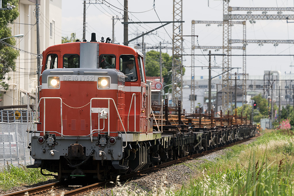 DE10-1752【工9463レ】新小岩(信)～金町間: JNR 撮影記録