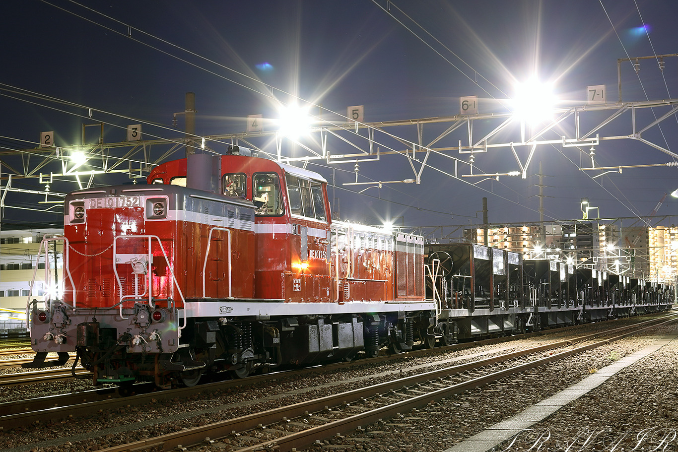 DE10-1752【工？レ】新小岩(信): JNR 撮影記録